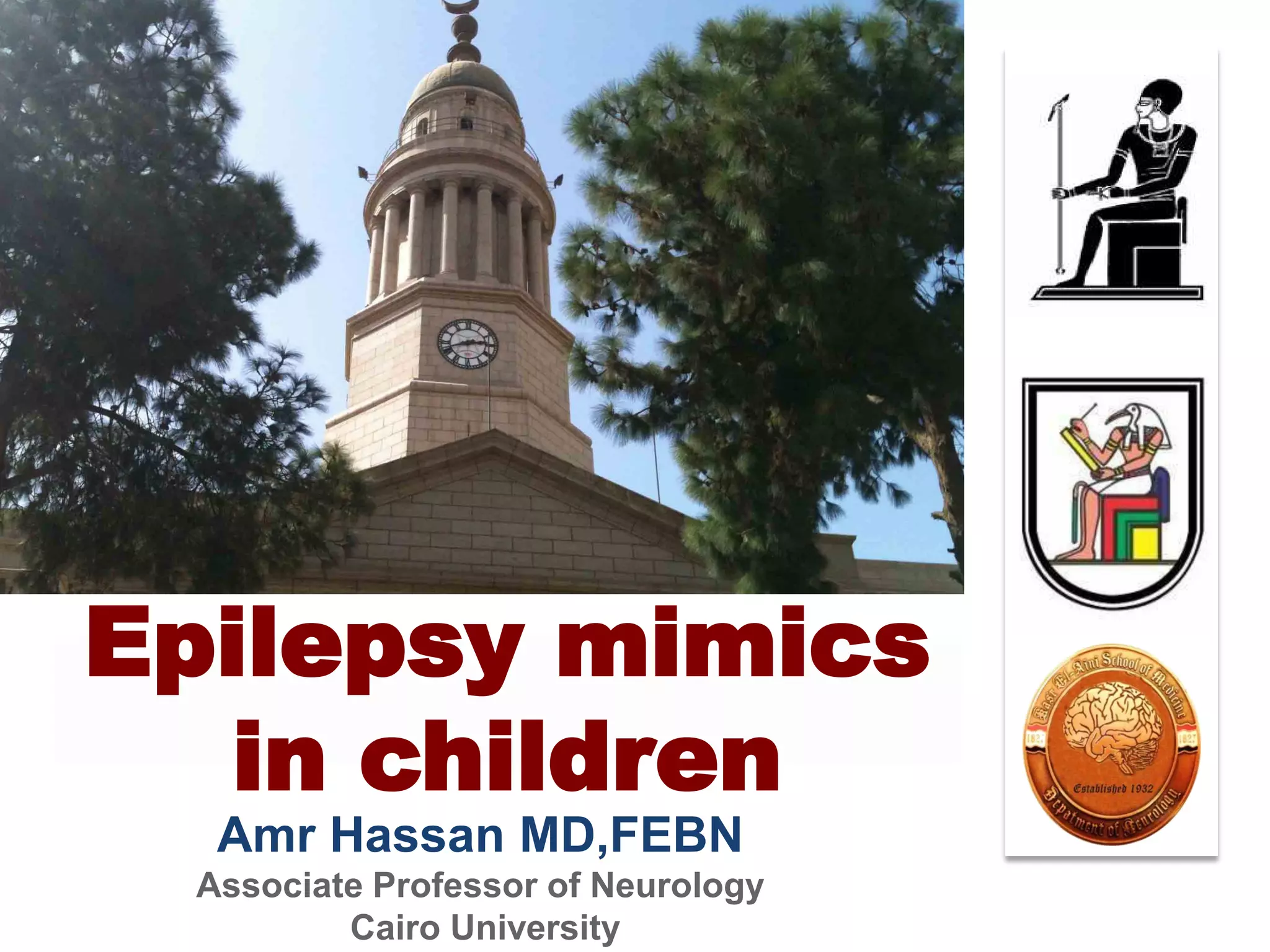Epilepsy mimics in childern | PDF