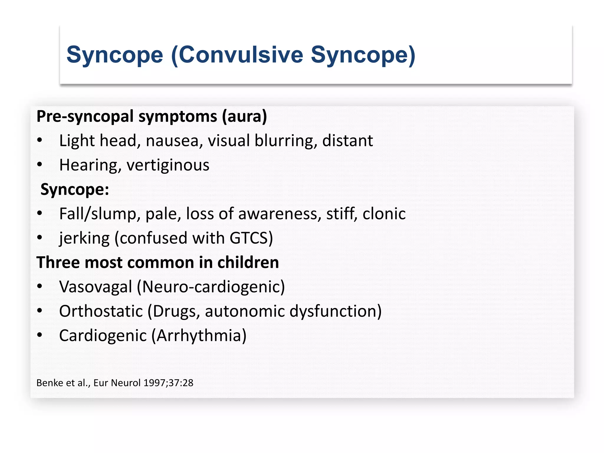 Epilepsy mimics in childern | PDF