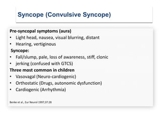 Epilepsy mimics in childern | PDF
