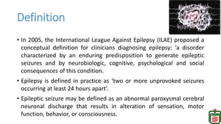 Epilepsy Clinical Features, Pathophysiology & Management.pptx