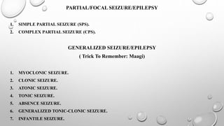 Epilepsy [Seizure disorders].pptx