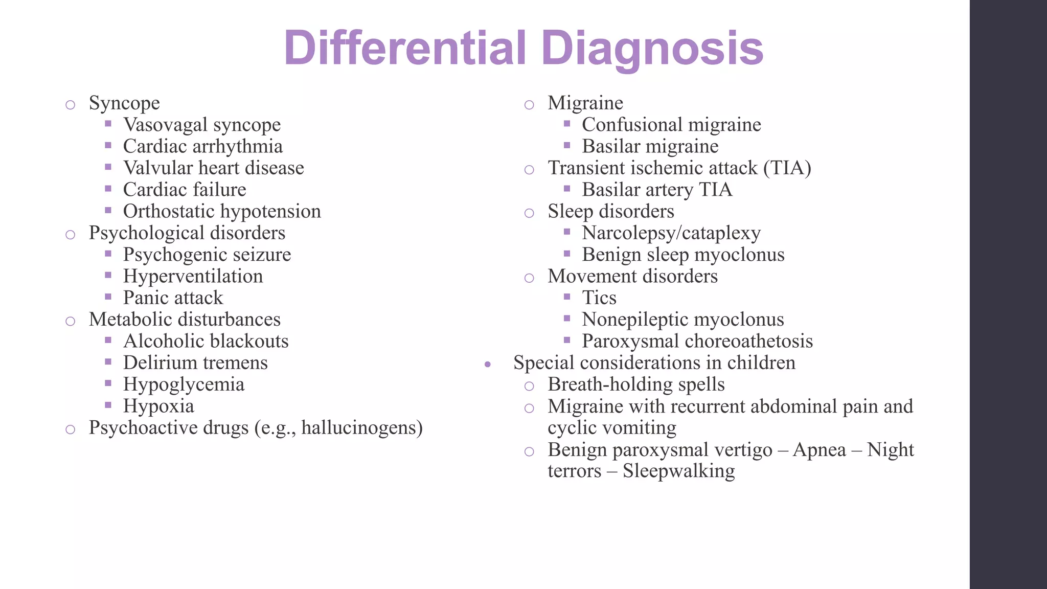 epilepsy | PPTX