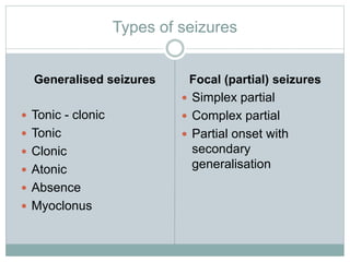 Epilepsy | PPTX