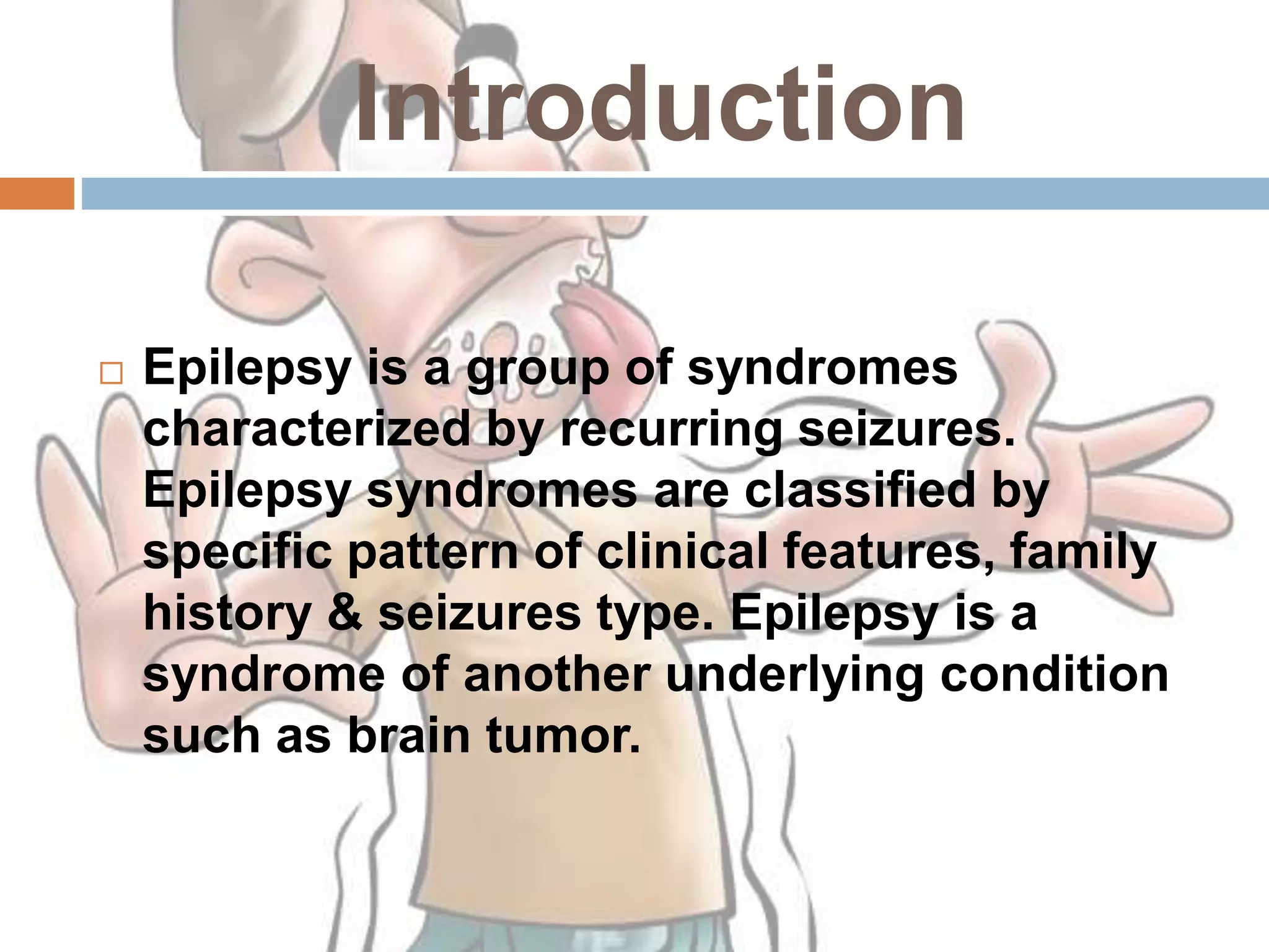 Epilepsy ppt | PPTX