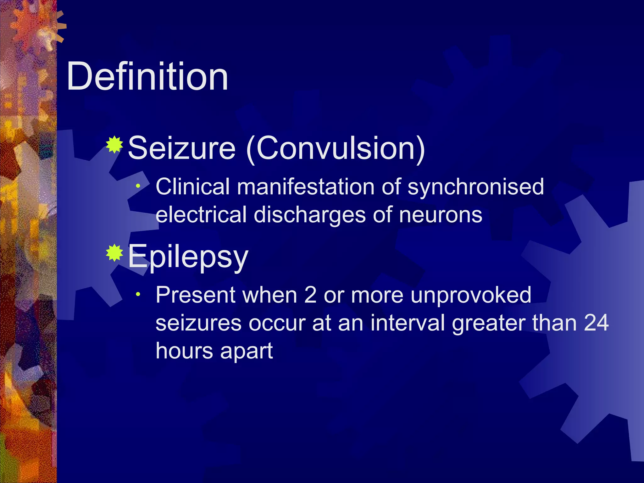 AntiEpileptic drugs Part 1 | PPT
