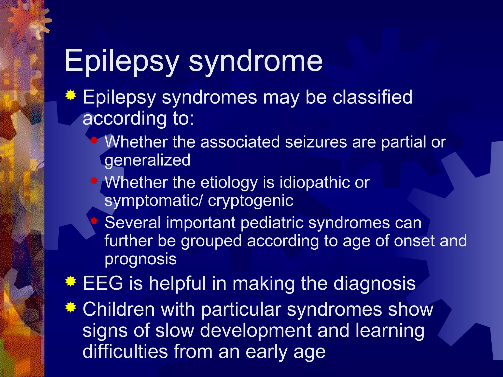 Epilepsy - Overview and Common Facts | PPT