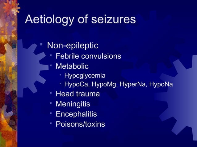 Epilepsy - Overview and Common Facts | PPT