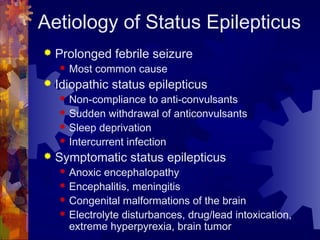 Epilepsy - Overview and Common Facts | PPT