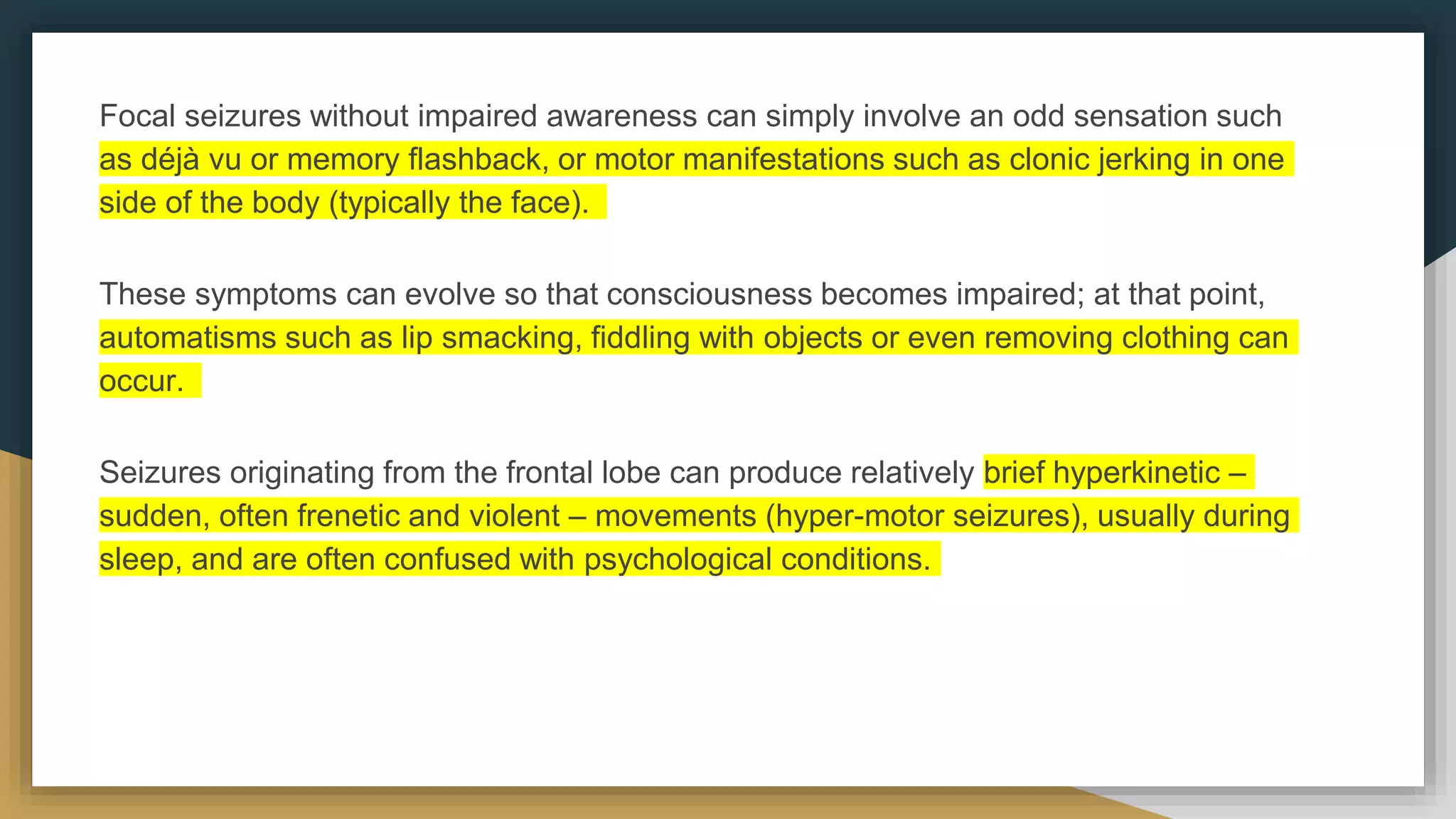 Epilepsy seizure disorders | PPTX