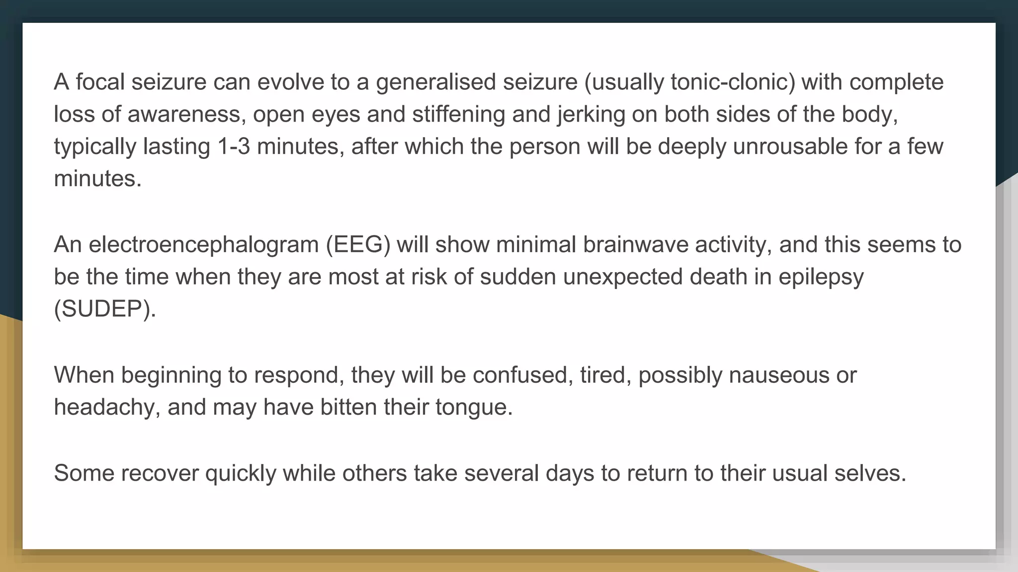 Epilepsy seizure disorders | PPTX