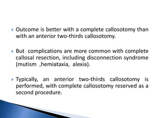 Epilepsy surgery | PPTX