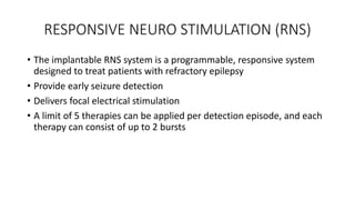 Epilepsy surgery | PPTX