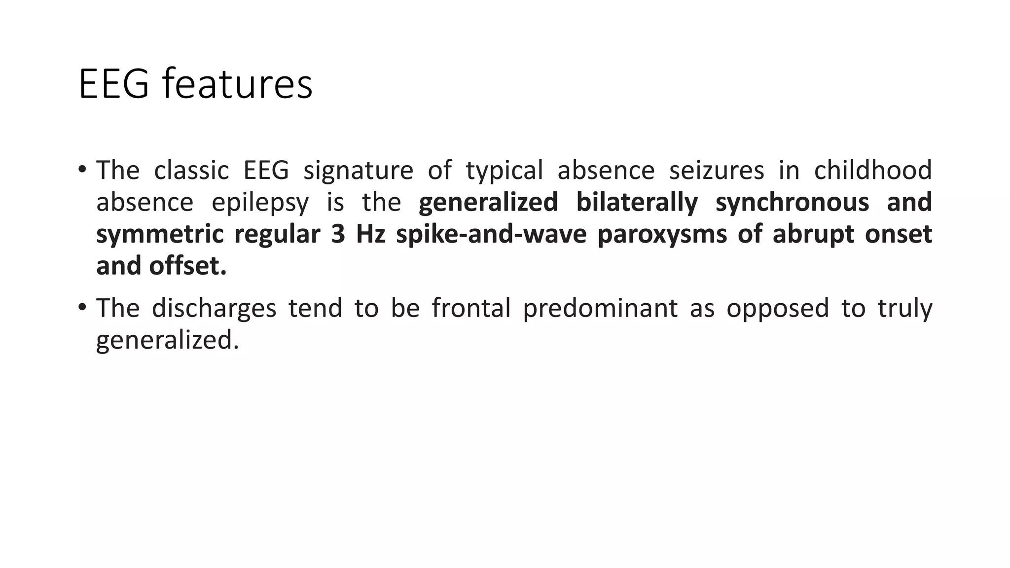 Epilepsy syndromes in Children | PDF