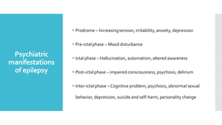 Epilepsy and its Management | PPTX