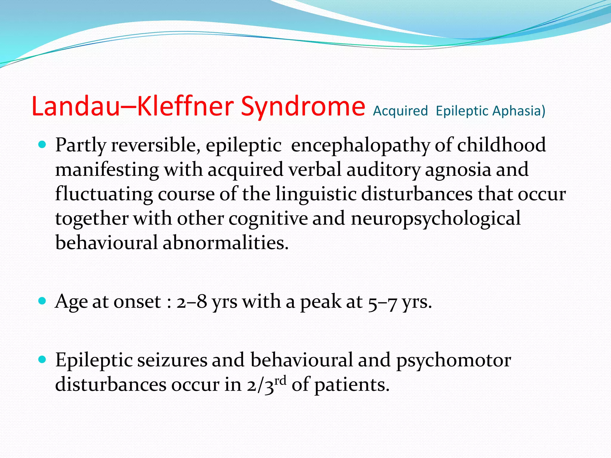 Epileptic encephalopathy -EEG | PPT