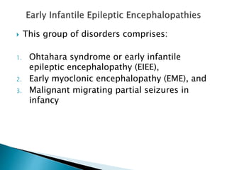 Epileptic Encephalopathy | PPTX