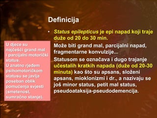 Epileptički status | PPT