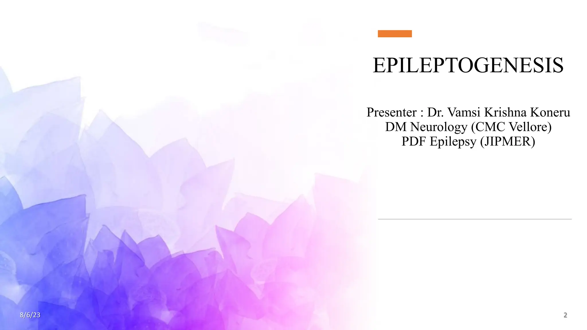 Epileptogenesis | PPTX