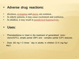 antiepileptic drugs classification | PPTX