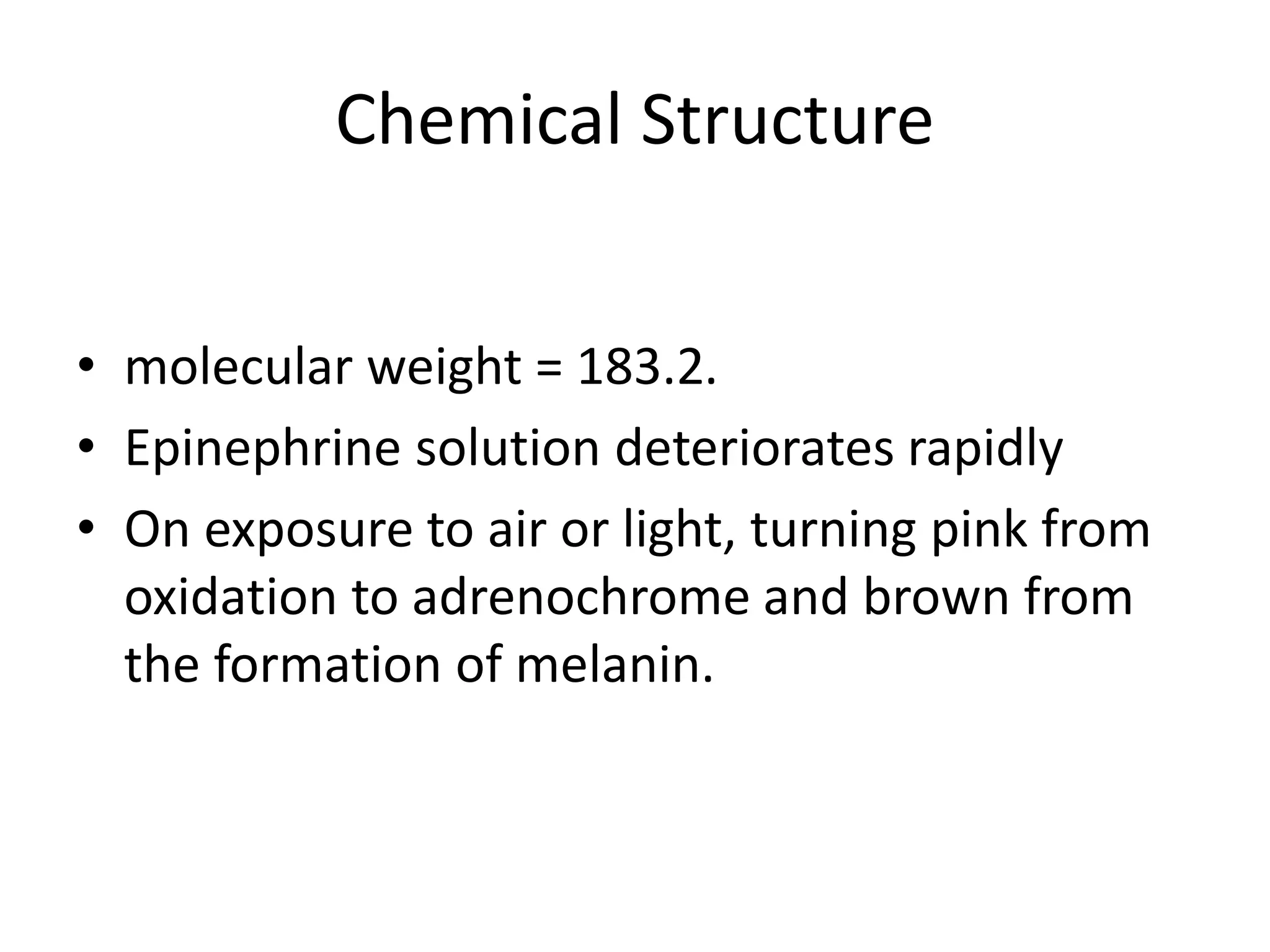 Epinephrine | PPTX
