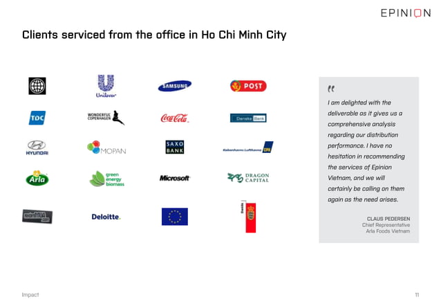 Epinion Vietnam - Corporate Credential | PPTX