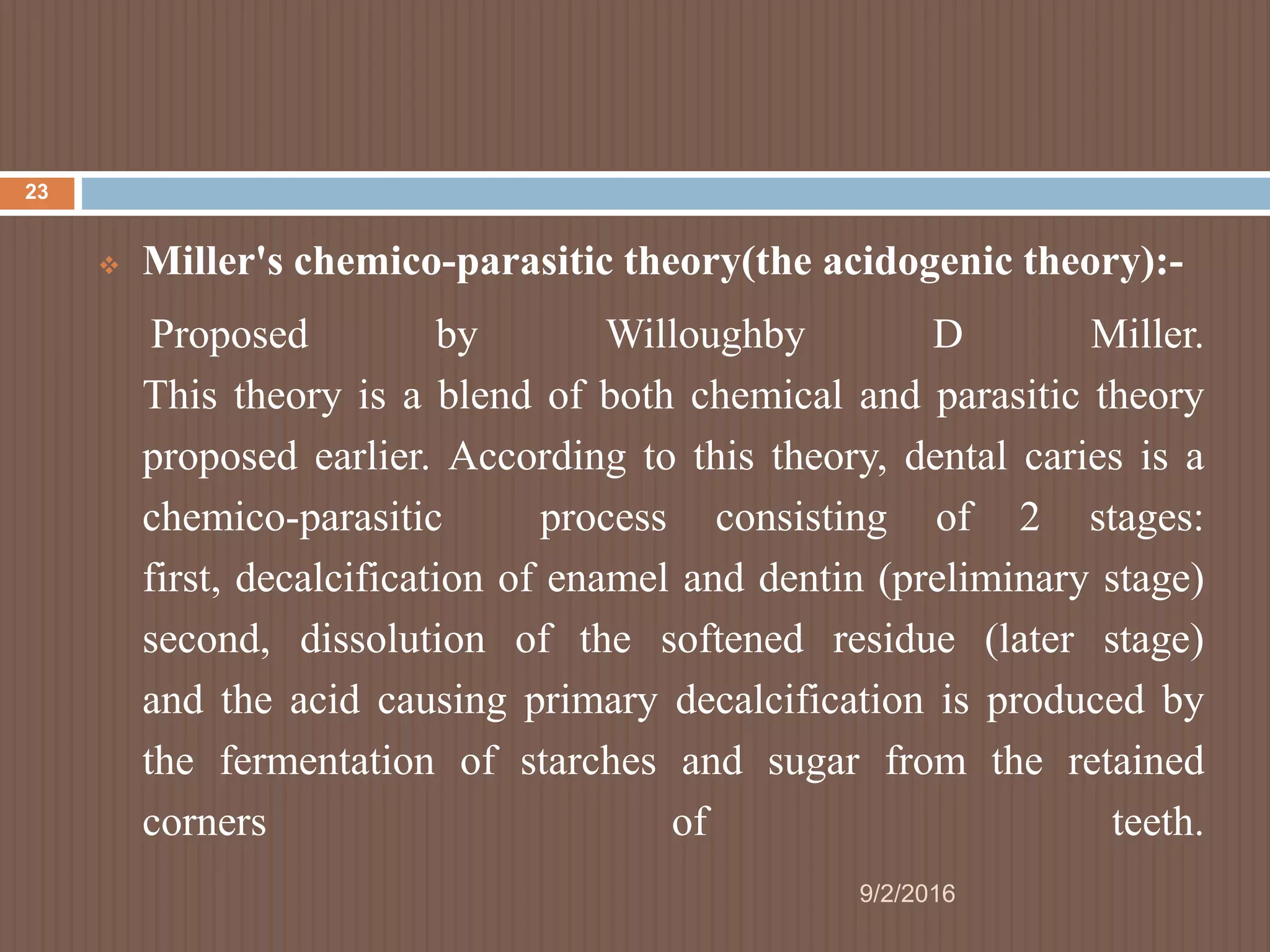 Epidemiology of dental caries | PPTX
