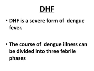 EPIDEMIOLOGY OF DENGUE | PPTX