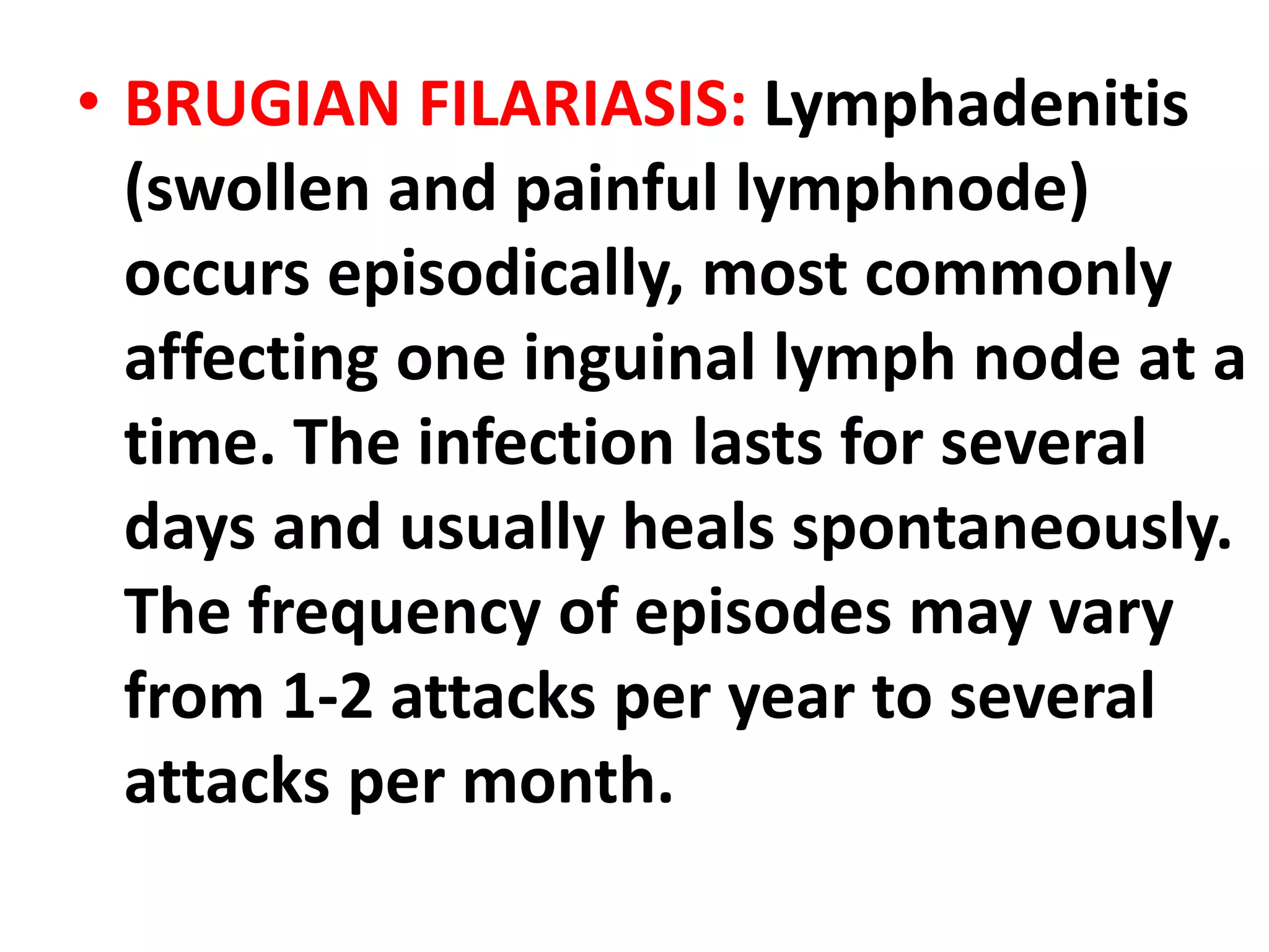 EPIDEMIOLOGY OF FILARIASIS | PPTX