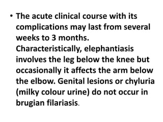 EPIDEMIOLOGY OF FILARIASIS | PPTX