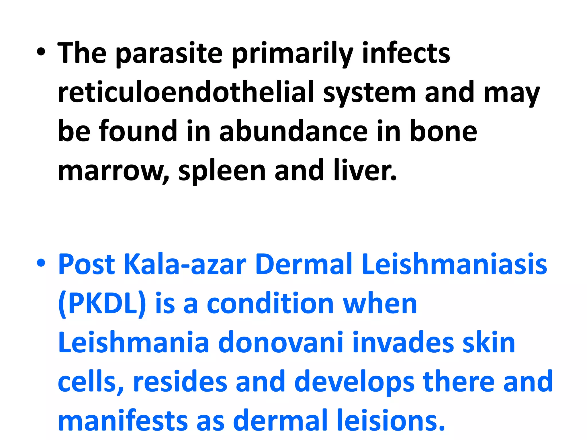 EPIDEMIOLOGY OF KALA AZAR | PPTX