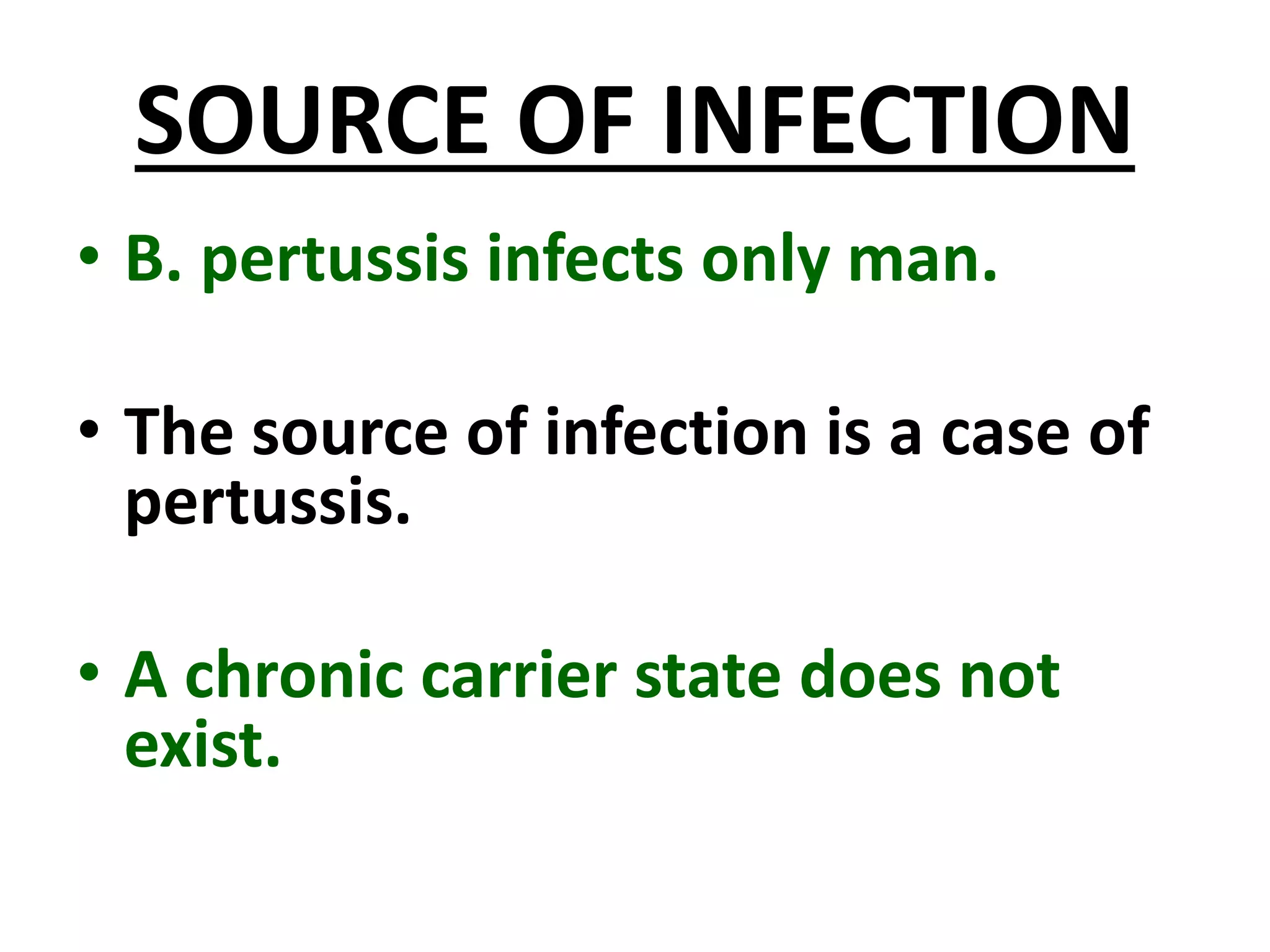 EPIDEMIOLOGY OF PERTUSSIS | PPTX
