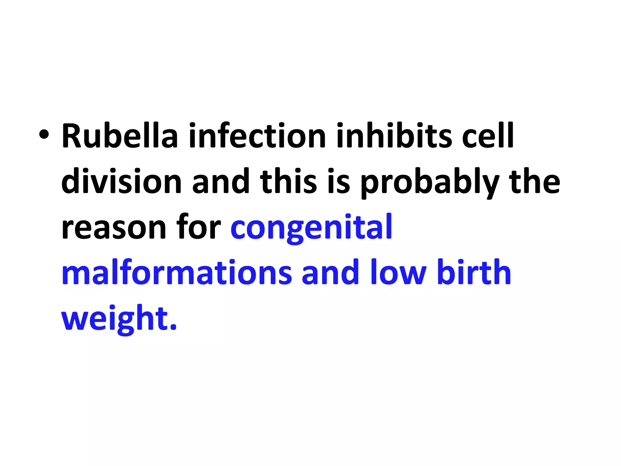 EPIDEMIOLOGY OF RUBELLA | PPTX