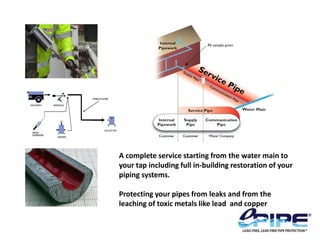 ePIPE lining lead pipe | PDF