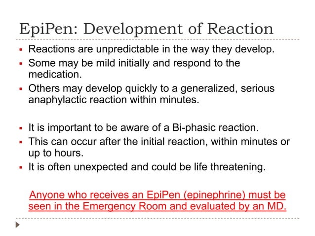 Anaphylaxis and EpiPen | PPTX