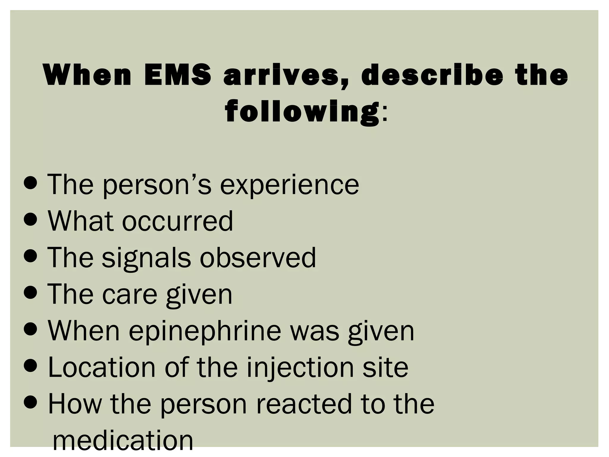 Epi Pen | PPT