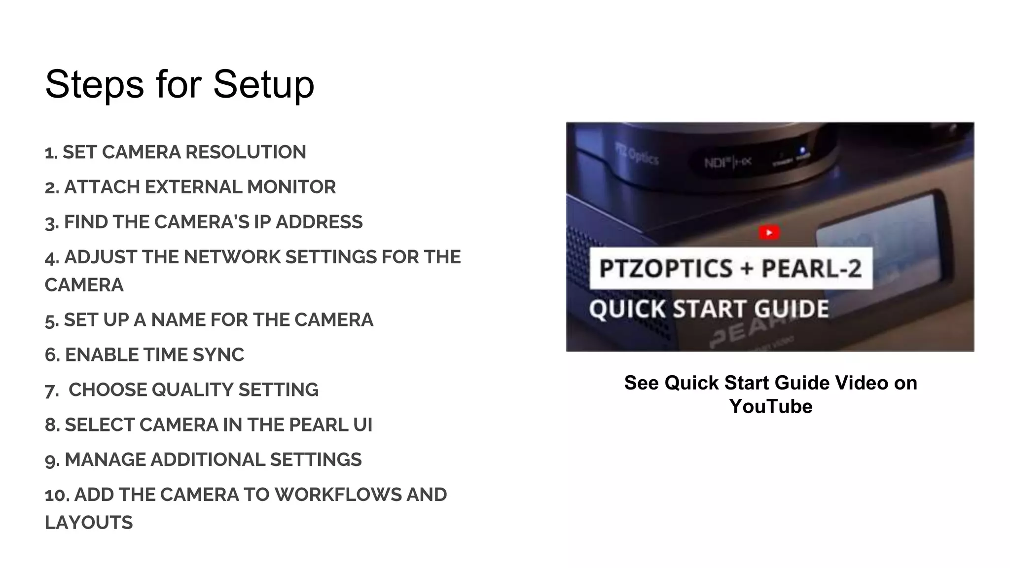Epiphan and Panopto Integration with PTZOptics Overview | PPTX