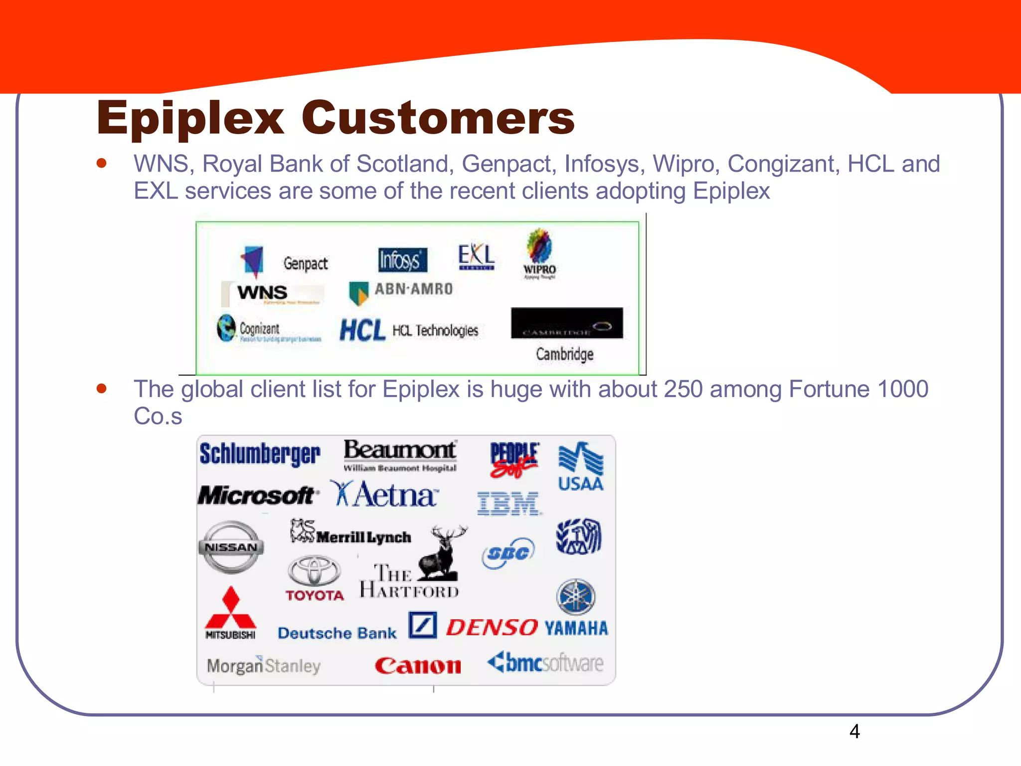 Epiplex Introduction Brief 1 | PPT
