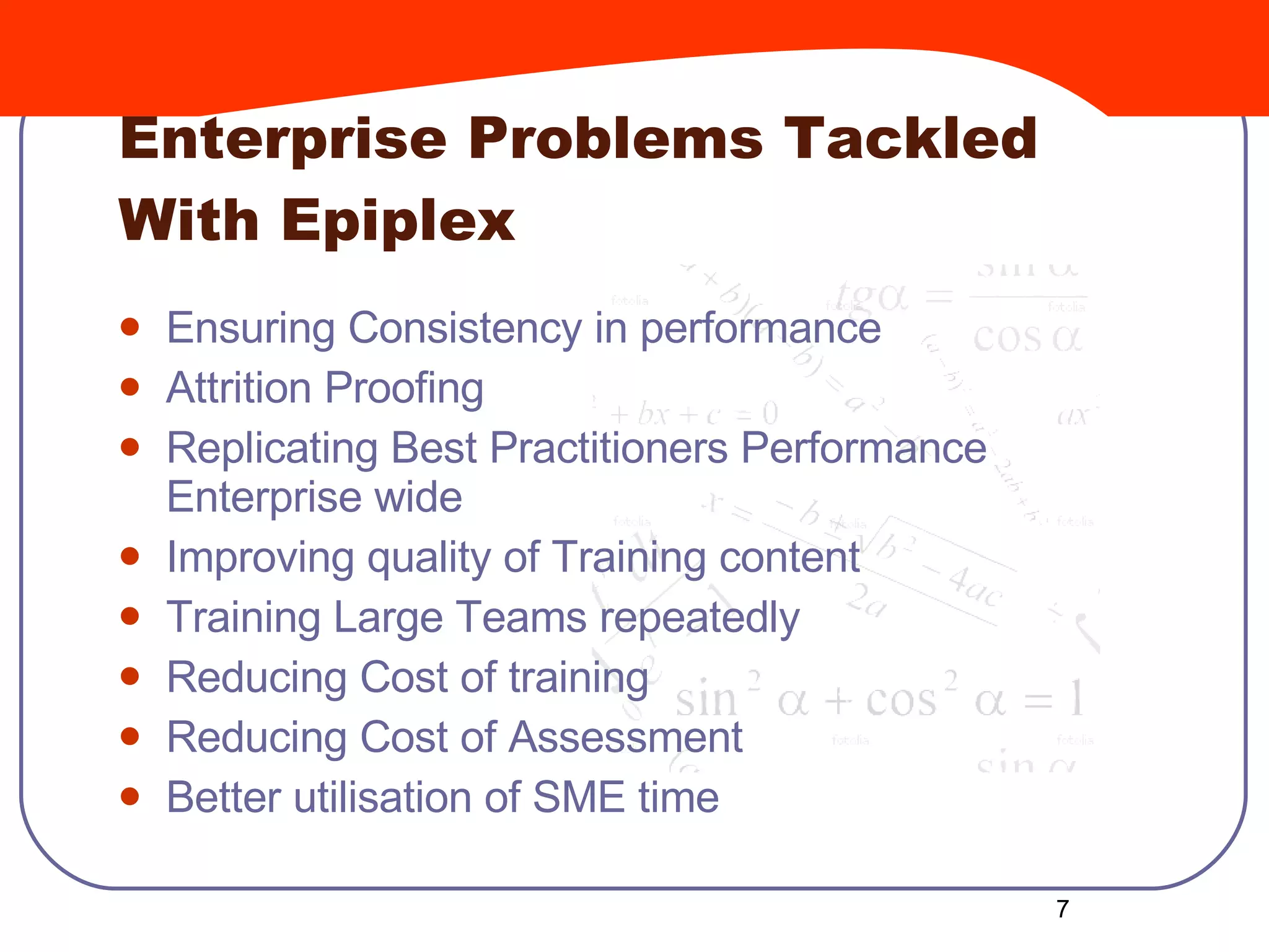 Epiplex Introduction Brief 1 | PPT