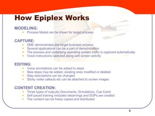 Epiplex Introduction Brief 1 | PPT