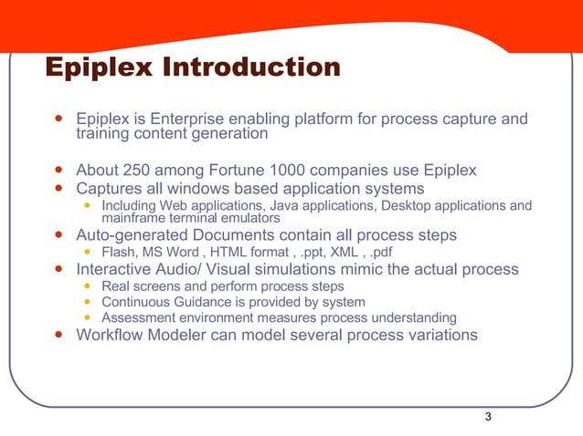 Epiplex Introduction Brief | PPT