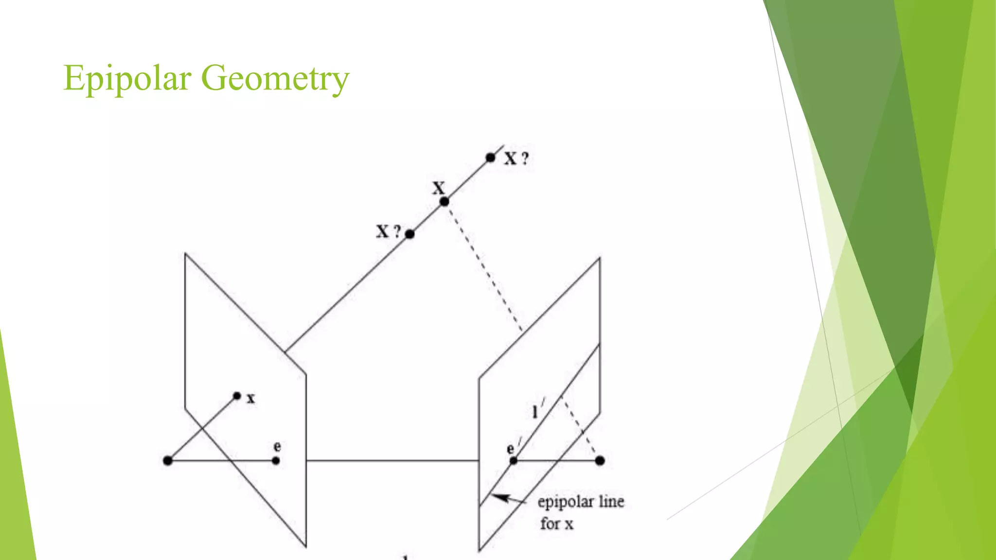 Epipolar geometry | PPTX