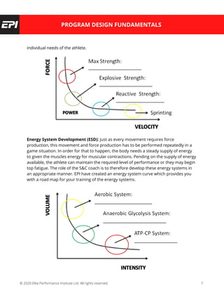 Strength & Conditioning Program Design | PDF