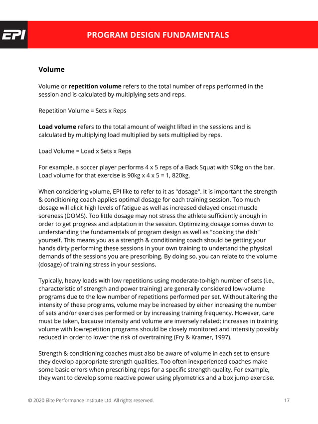 Strength & Conditioning Program Design | PDF | Weightlifting | Sports