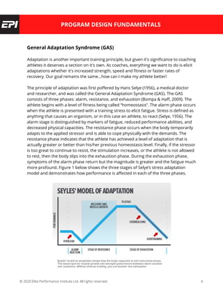 Strength & Conditioning Program Design | PDF