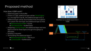 Scalable High Efficiency Video Coding based HTTP Adaptive Streaming over QUIC Using ...