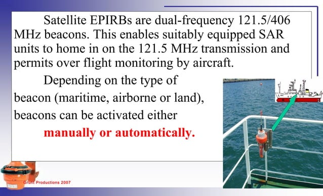 Epirb and sart lrg | PPT