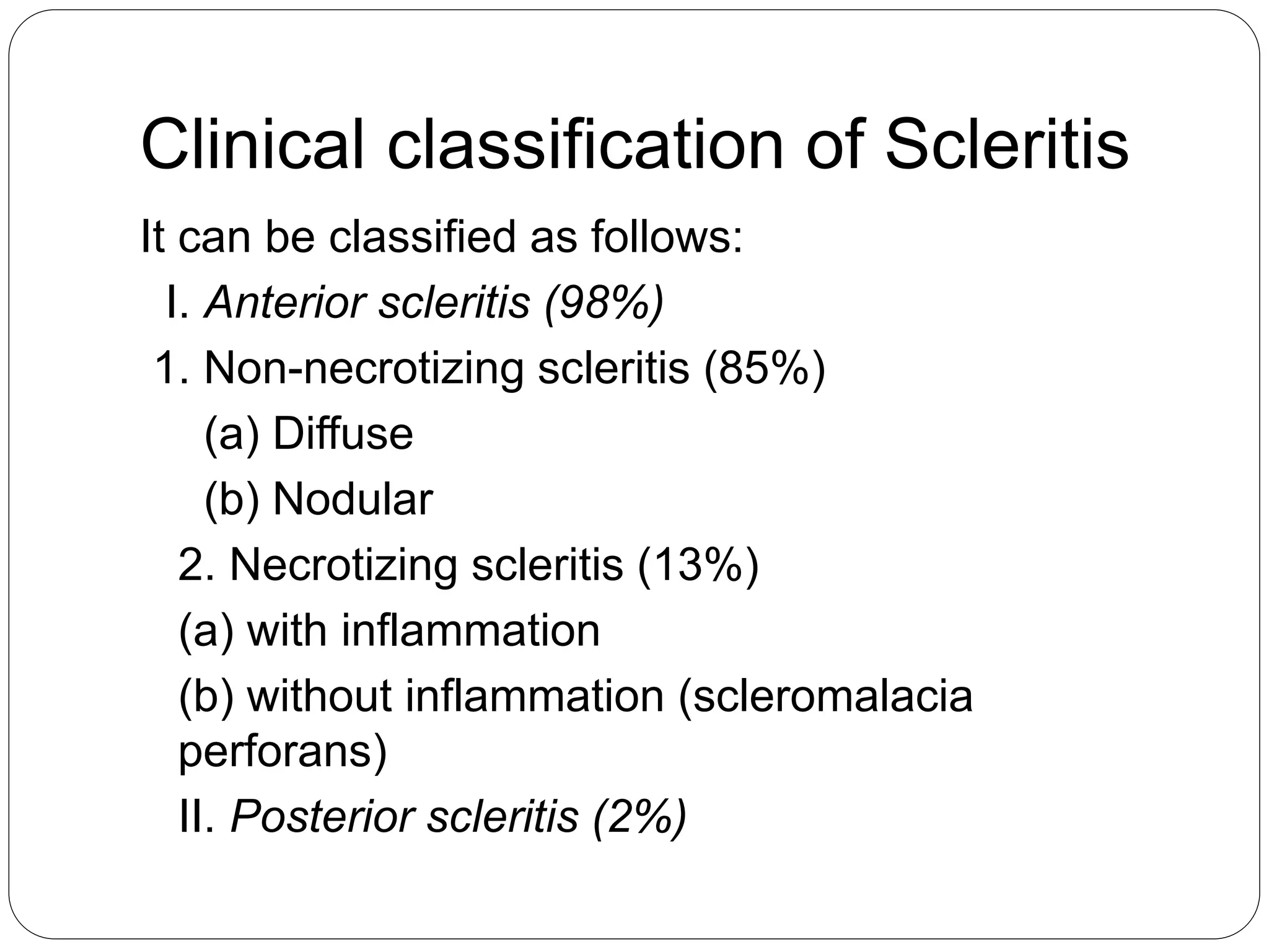 Episcleritis and Scleritis power point presentations | PPTX