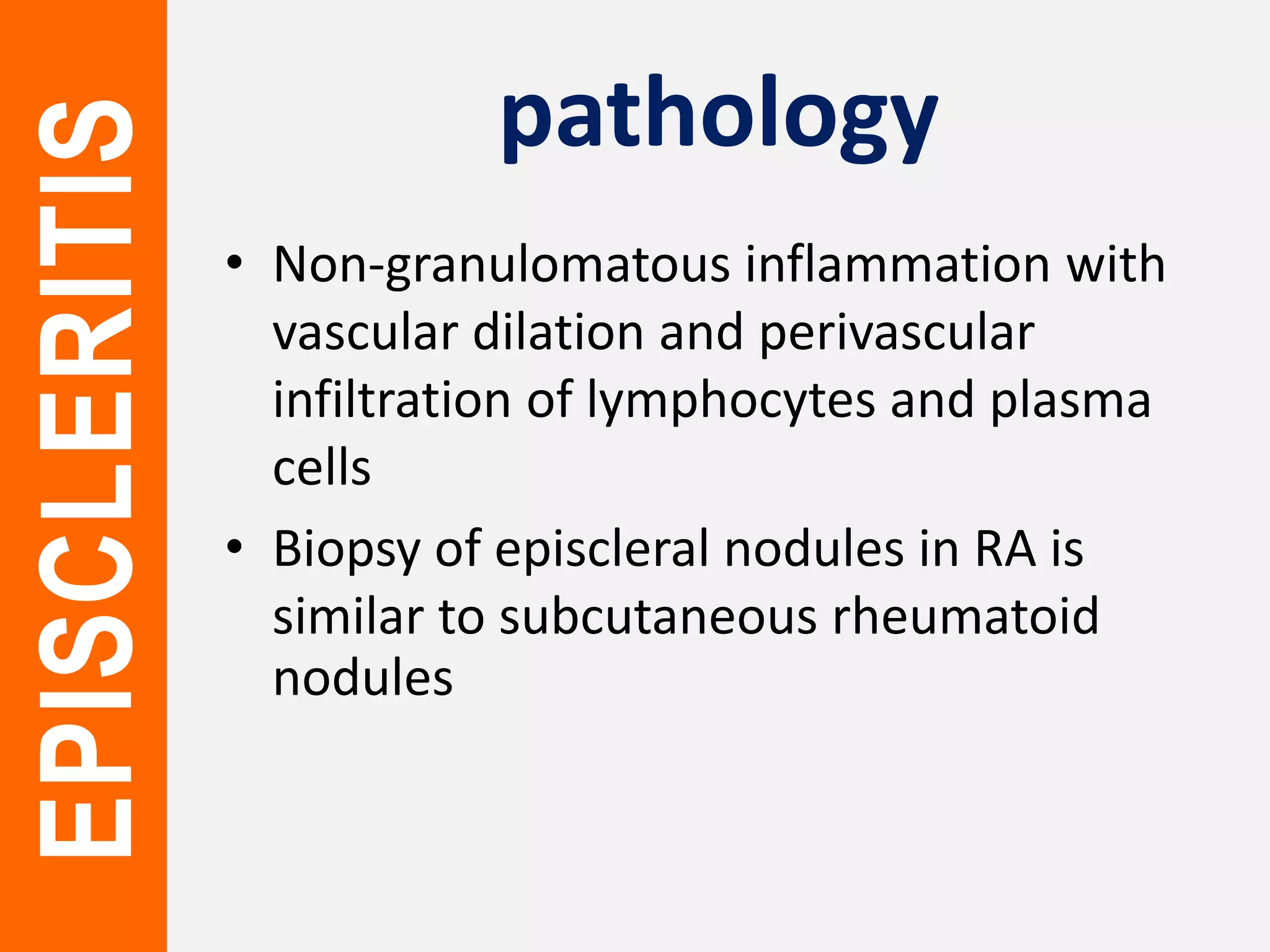 Episcleritis and scleritis | PPTX