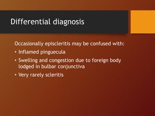 Episcleritis and scleritis.ppt