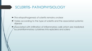 EPISCLERITIS AND SCLERITIS IN BRIEF.pptx